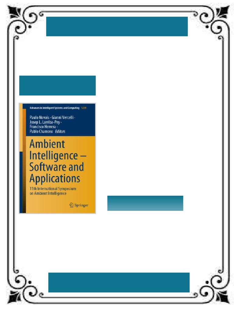 Ambient Intelligence - Software and Applications: 11th International ...
