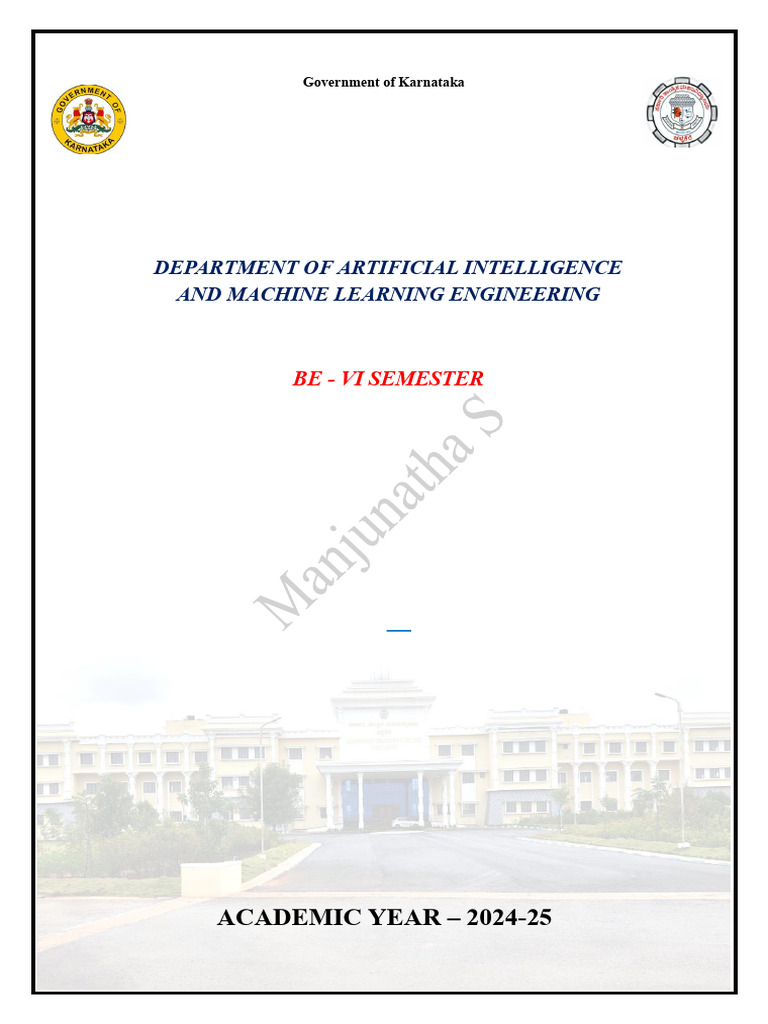 Ml Lab Manual Bcsl606 | PDF | Principal Component Analysis | Regression ...