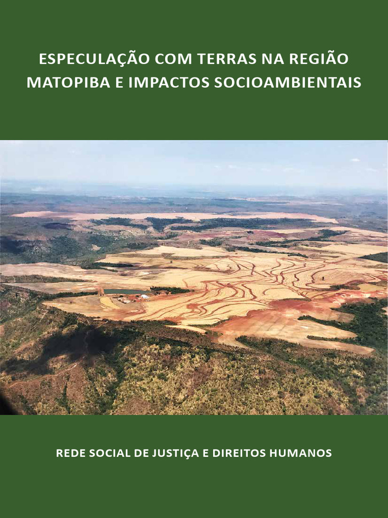 Especulação Com Terras Na Região Do Matopiba | PDF | Agricultura ...