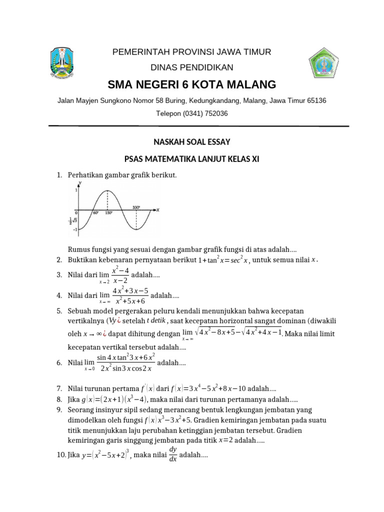 Soal Essay | PDF