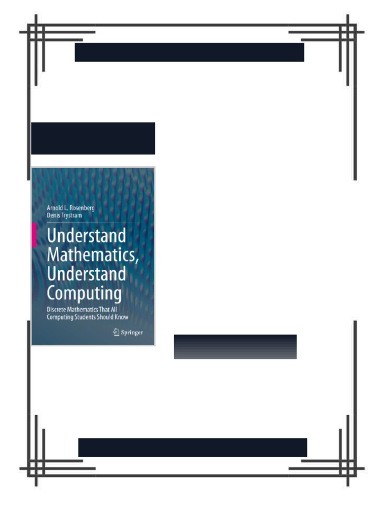 Understand Mathematics Understand Computing Discrete Mathematics That ...