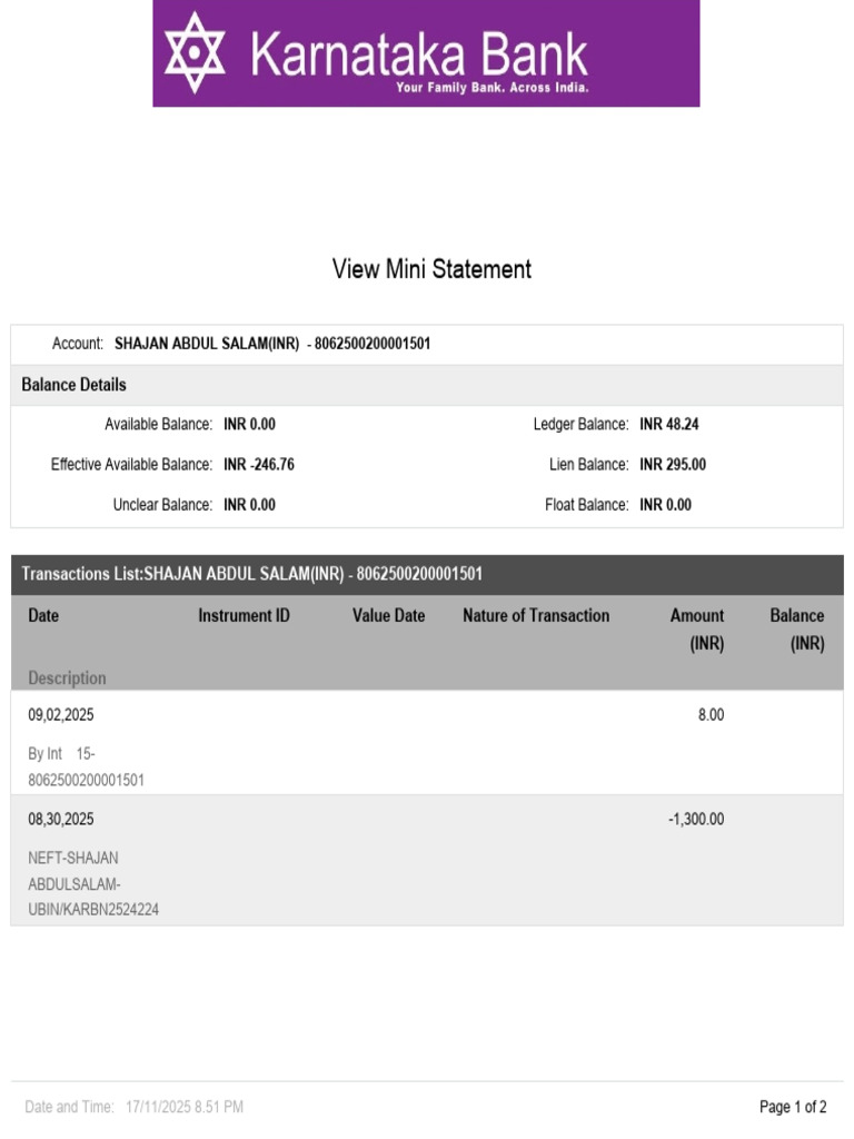OpMiniStatementUX317!11!2025 (1) | PDF