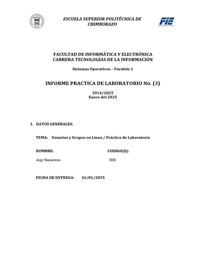 Nazareno_Any_Práctica de Laboratorio_Usuarios y Grupos en Linux | PDF | Archivo de computadora ...