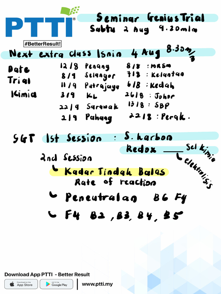 Genius Trial SPM Kimia 2 Aug C Fana | PDF | Materials | Atomic Physics
