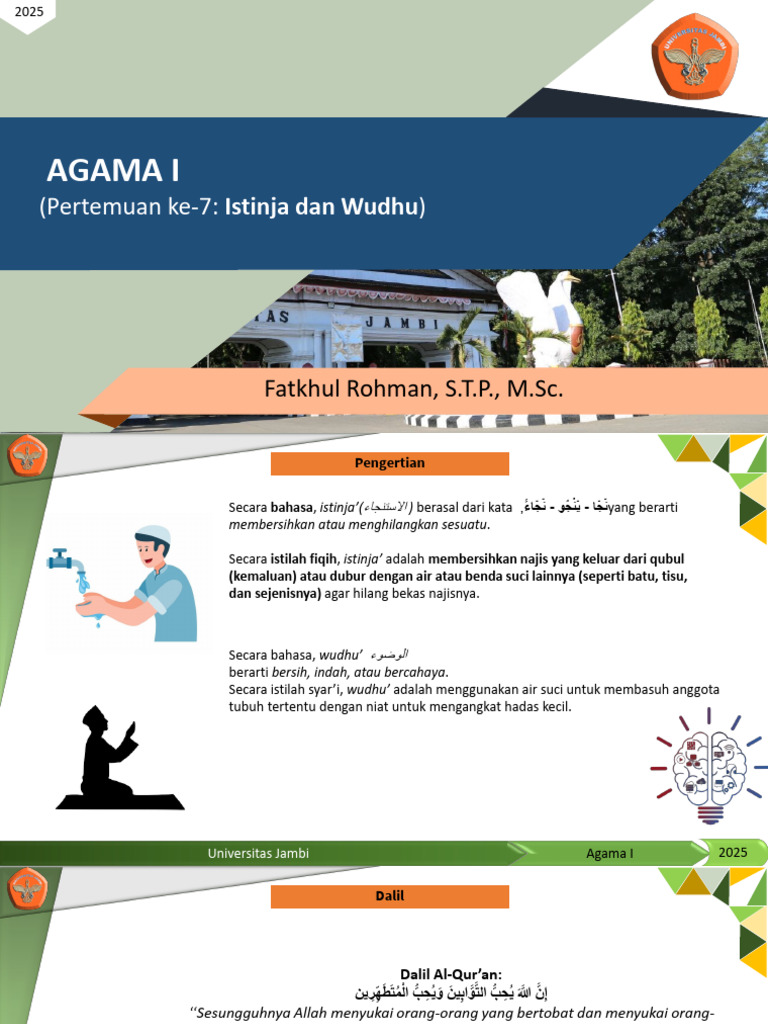 Istinja Dan Wudhu | PDF