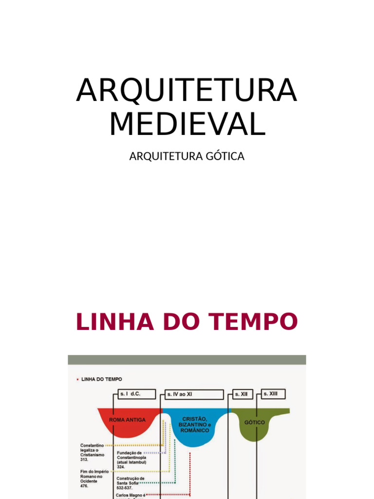 Aula 08 Elementos Do Gótico | PDF | Arquitetura gótica | Projeto ...