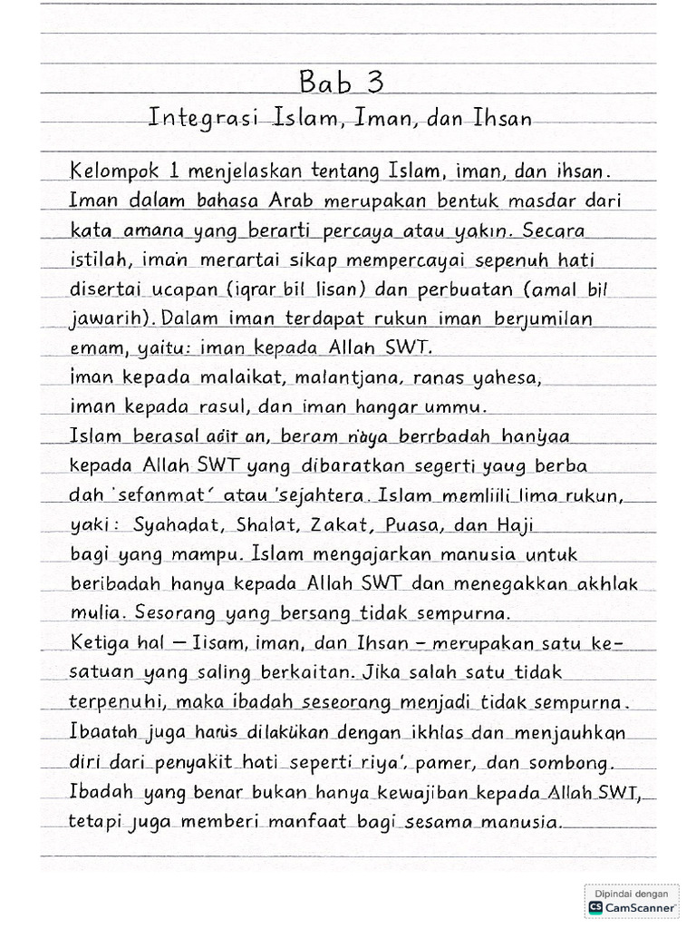 Resume Pai Bab III | PDF