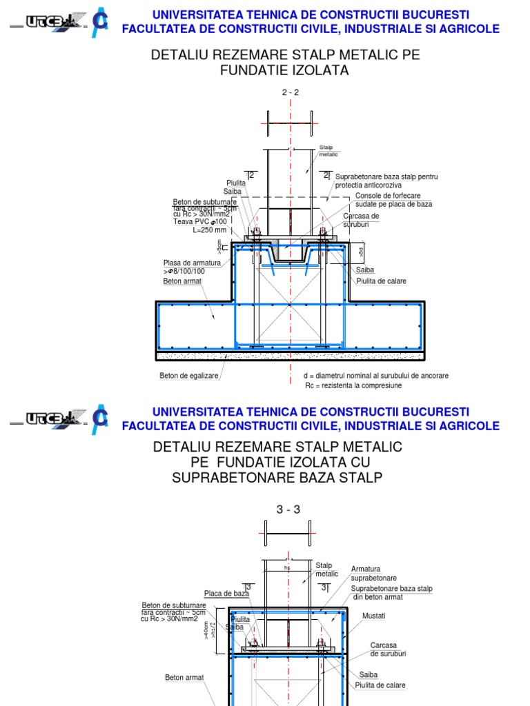 Detalii Fundatii | PDF