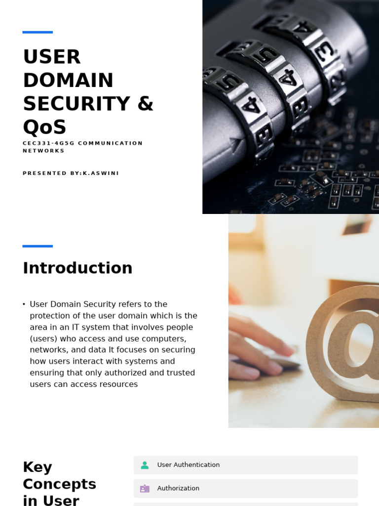 User Domain Security 0 QoS | PDF | Quality Of Service | Computer Network