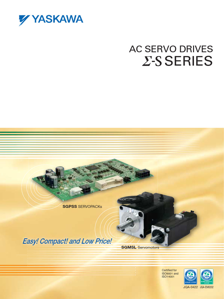 Compact AC Servo Drives Overview | PDF | Electric Motor | Electrical ...