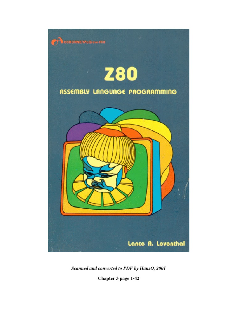 Z80 Assembly Language Programming | PDF | Instruction Set | Pointer ...