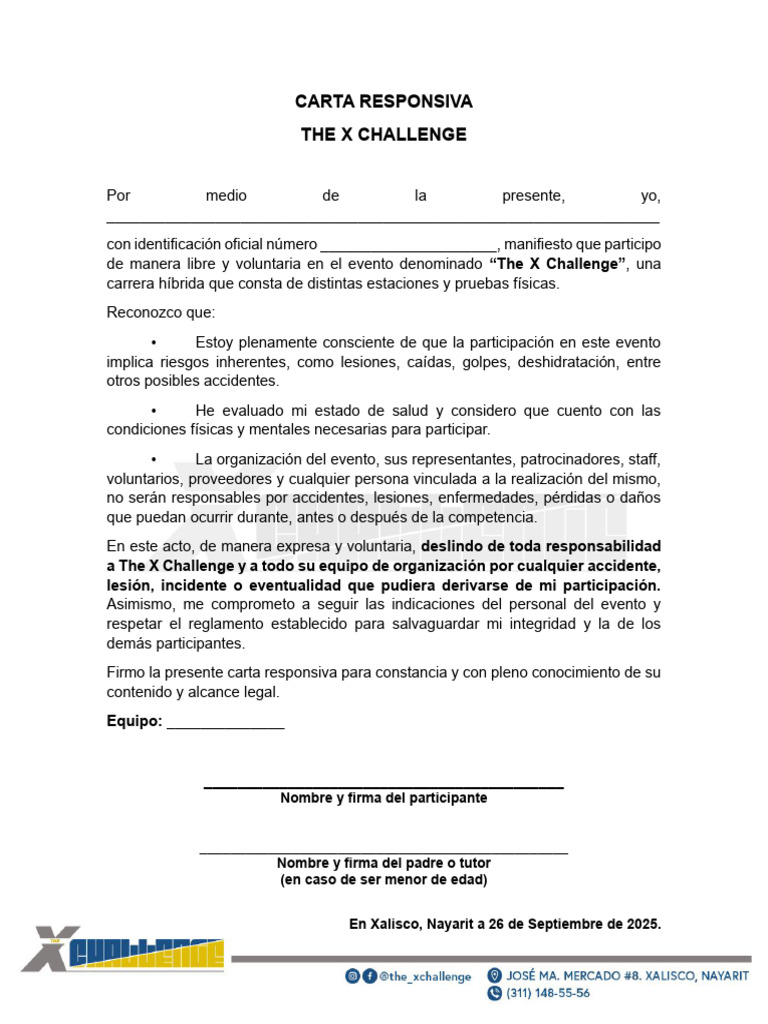 The X-Challenge | PDF