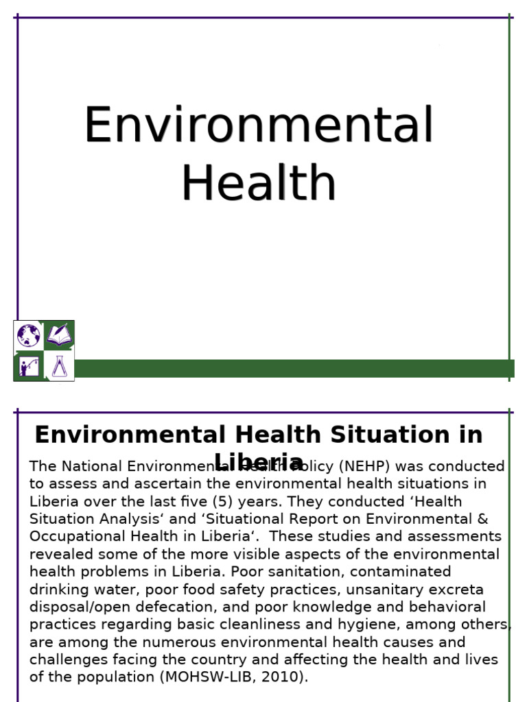 Liberia's Environmental Health Issues | PDF | Toxicity | Environmental ...