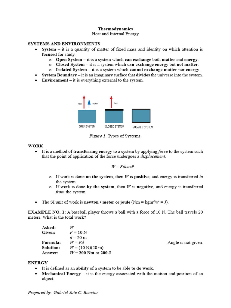 06 Heat and Internal Energy | PDF | Heat | Temperature