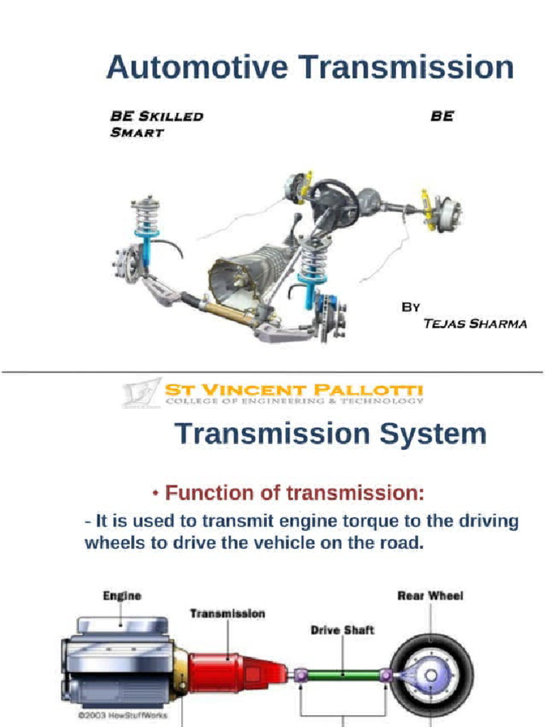 Automotive Transmission | PDF