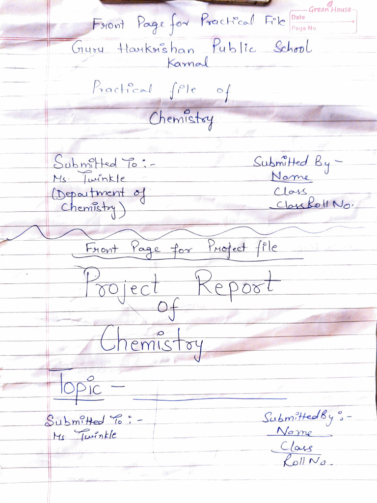 XII2k25 Project Topics Chemistry | PDF | Chemical Compounds | Organic ...