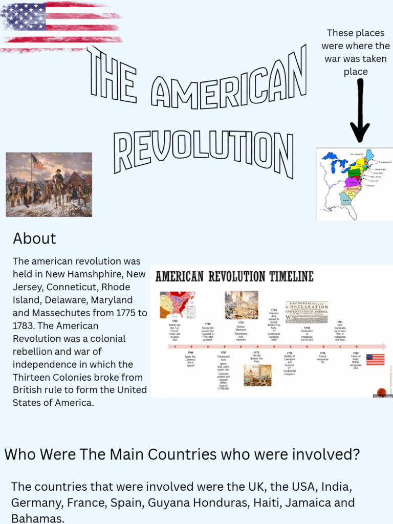 American Revolution: Key Events & Effects | PDF
