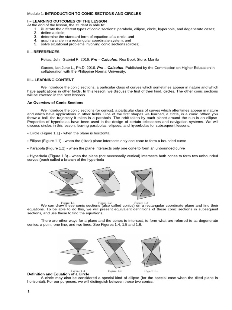 Module 1 (Circles) | PDF | Euclidean Plane Geometry | Classical Geometry