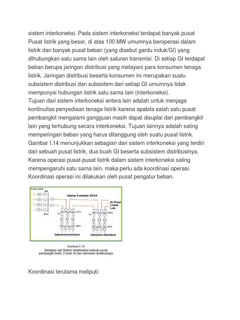 Sistem Interkoneksi | PDF | Teknologi & Rekayasa