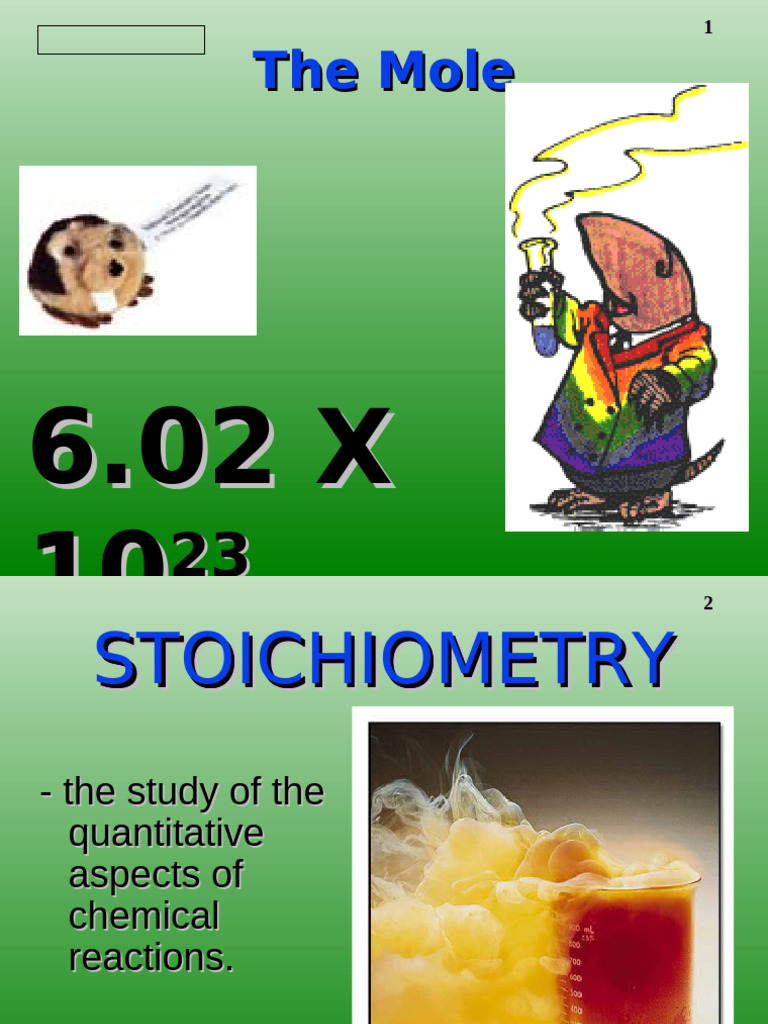 The Mole 2 | PDF | Mole (Unit) | Quantity