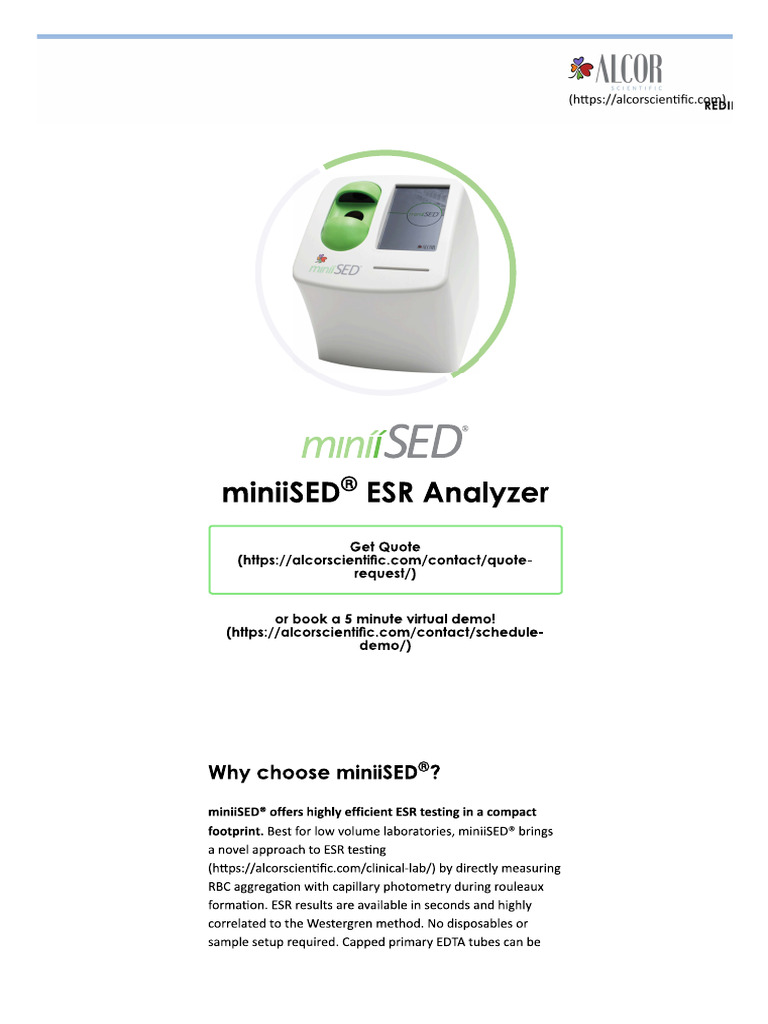 Alcor Mini ISED Flyer | PDF