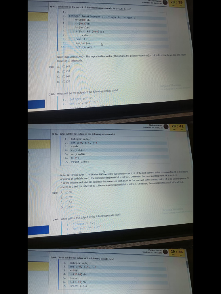 Capgemini Actual Pseudocode | PDF
