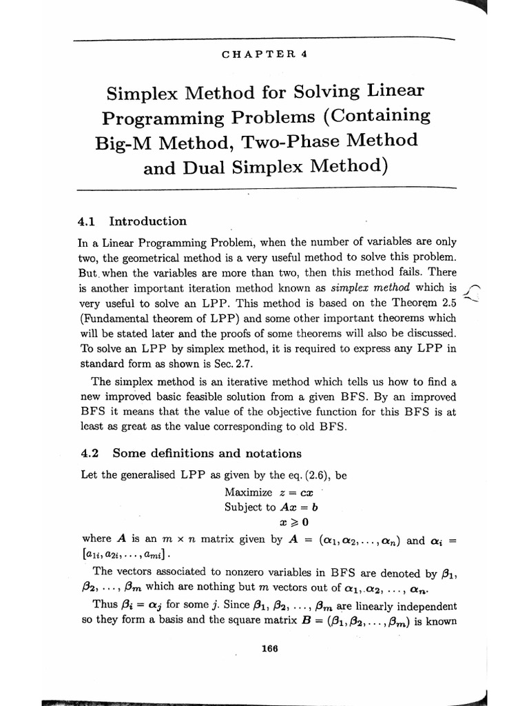Simplex Method | PDF
