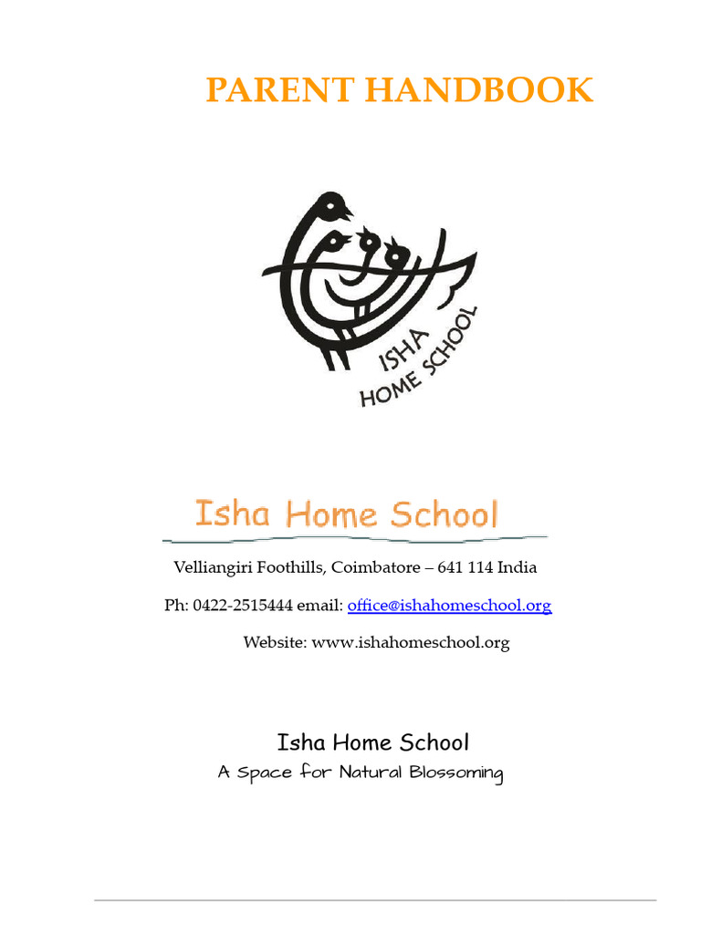 Parent Handbook 2026-27 | PDF | Schools | Meal