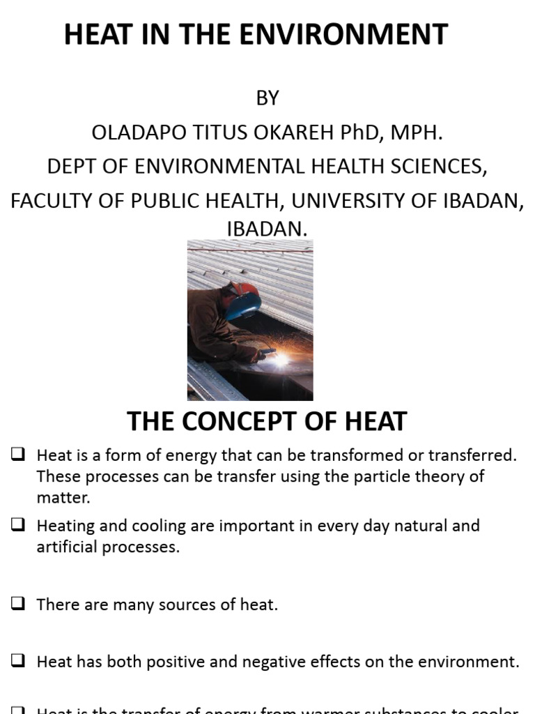 Understanding Heat and Its Environmental Impact | PDF | Greenhouse ...