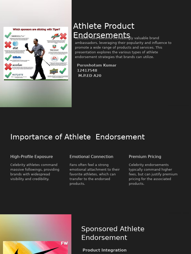 Athlete Endorsement Strategies Explained | PDF | Brand | Marketing