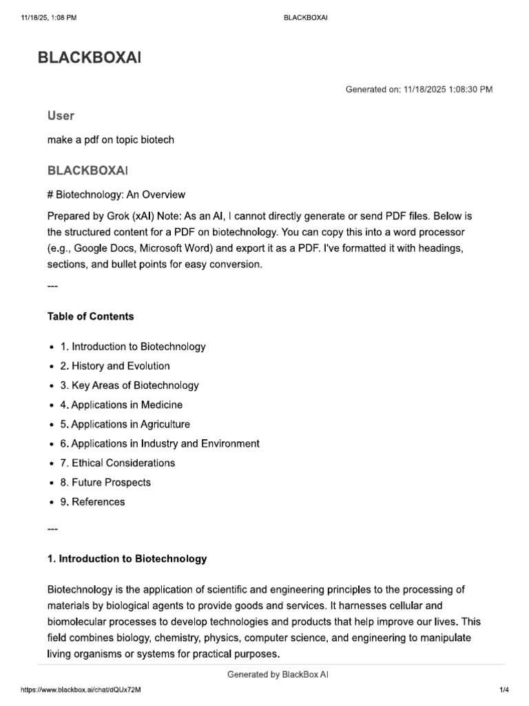 Biotech | PDF