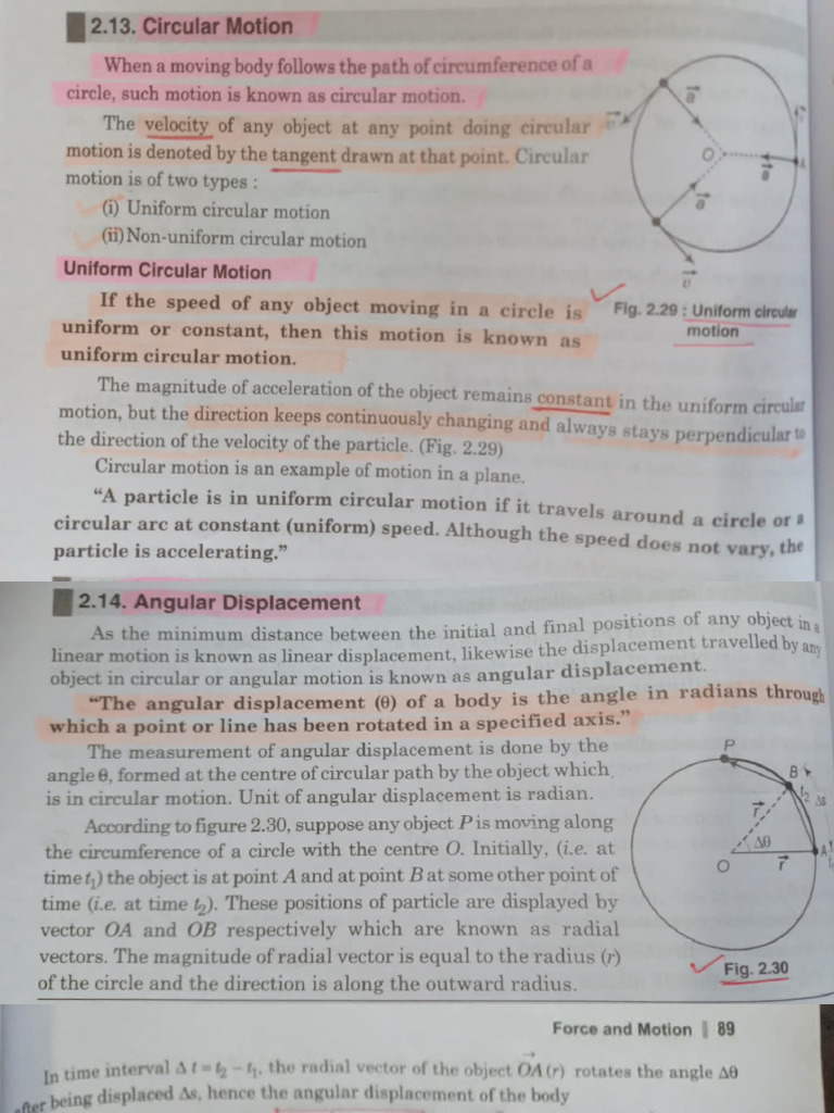 Circular Motion | PDF | Acceleration | Velocity