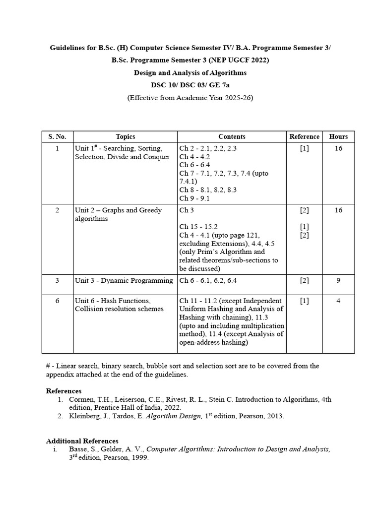 Guidelines DAA | PDF | Algorithms And Data Structures | Algorithms