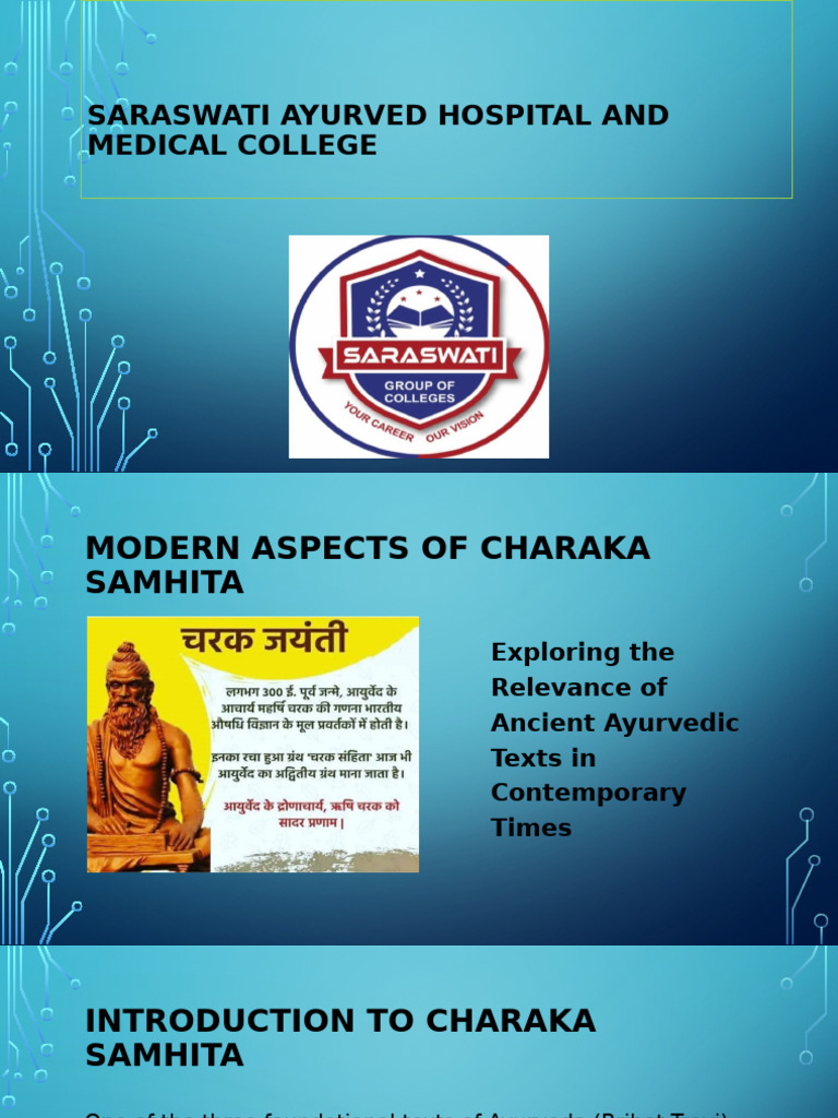 Modern Insights from Charaka Samhita | PDF