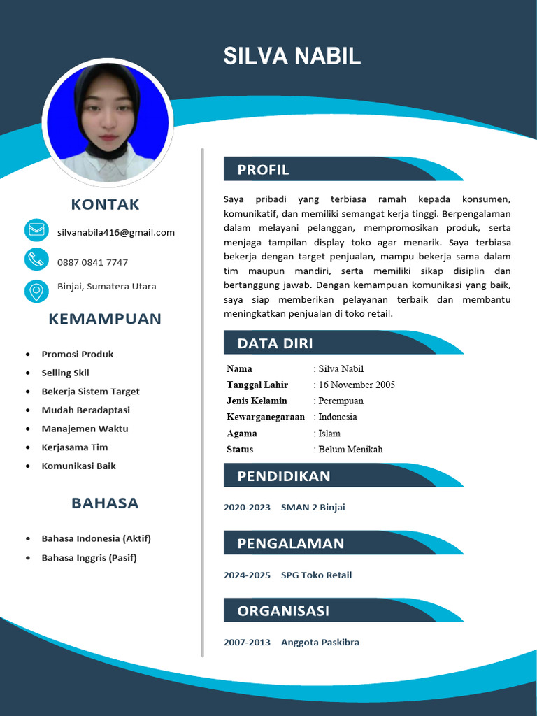 CV Silva Nabil | PDF