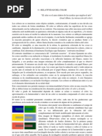 Relatividad Del Color | PDF | Color | Refracción
