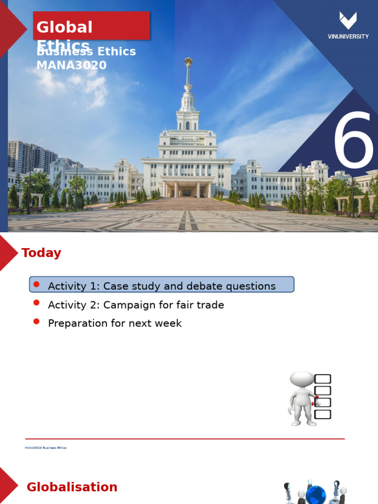 Mana3020 Week 6 | PDF | Business Ethics | Fair Trade