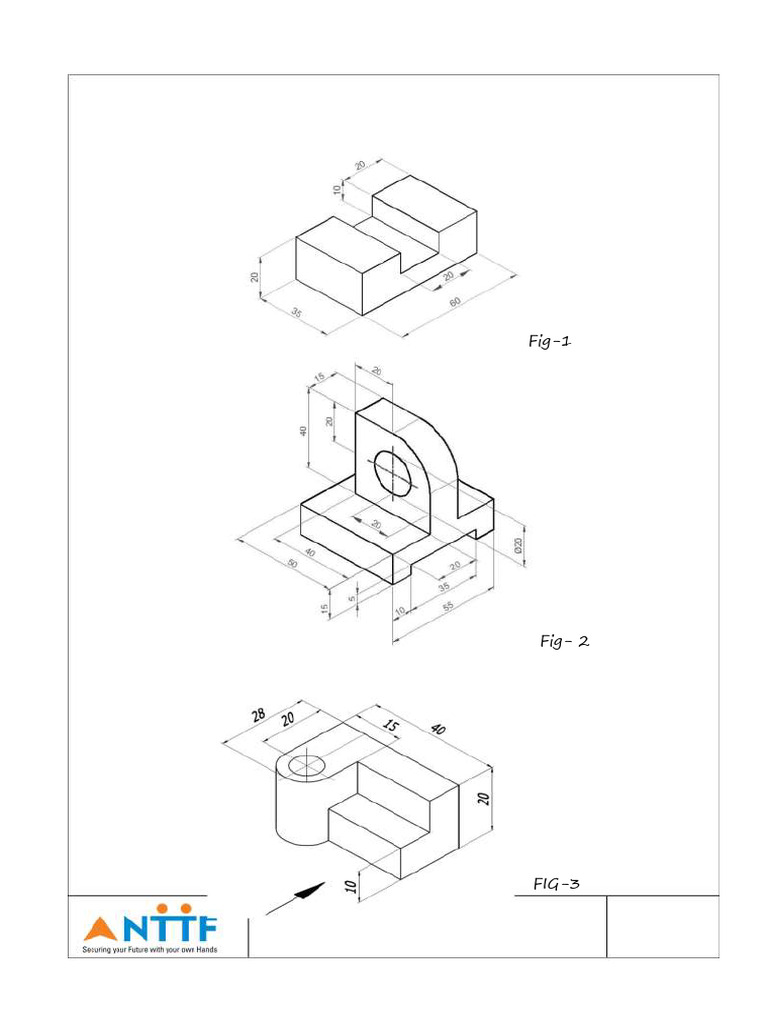Engineering Drawingand Exercise | PDF
