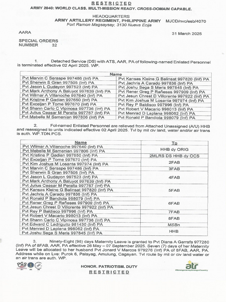 DS Order | PDF