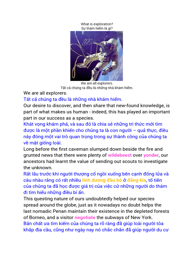 What Is Exploration 1 | PDF