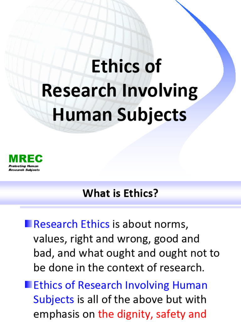 Ethics in Human Research Protection | PDF | Clinical Trial | Medicine