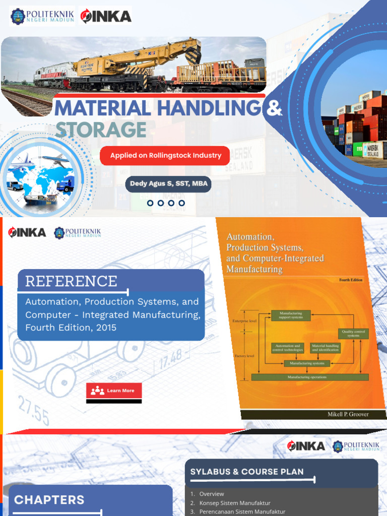 Material Handling di Industri Rollingstock | PDF