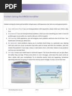 Hamilton H900 Humidifier Quick Guide | PDF | Humidity