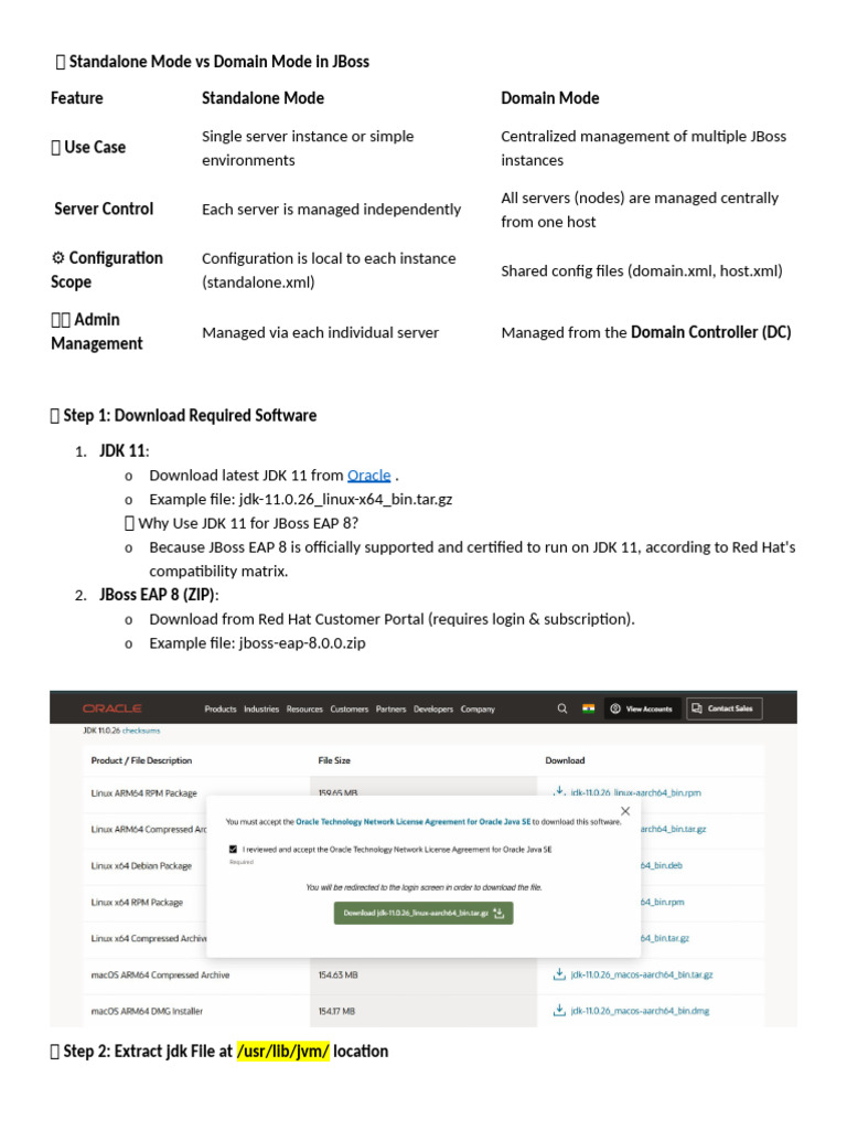 JBOSS Standalone EAP 8 | PDF
