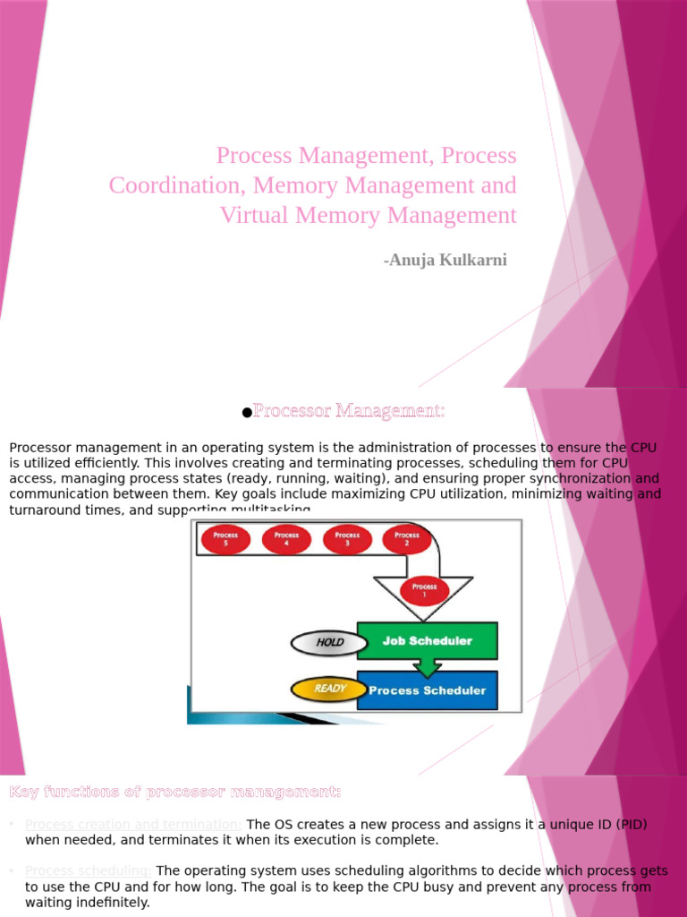 Process Management | PDF | Process (Computing) | Scheduling (Computing)