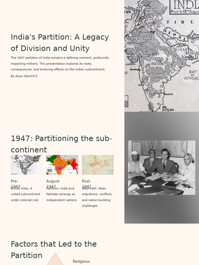 India's Partition: Causes and Consequences | PDF | Partition Of India ...