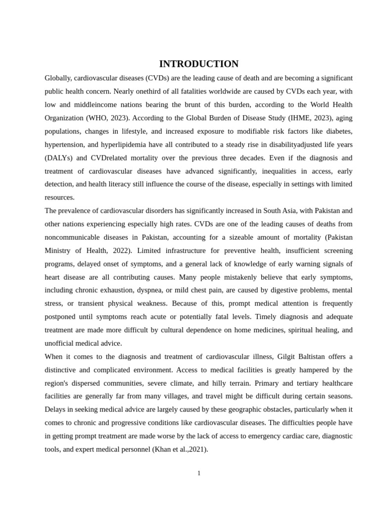 Thesis Final | PDF | Cardiovascular Diseases | Myocardial Infarction