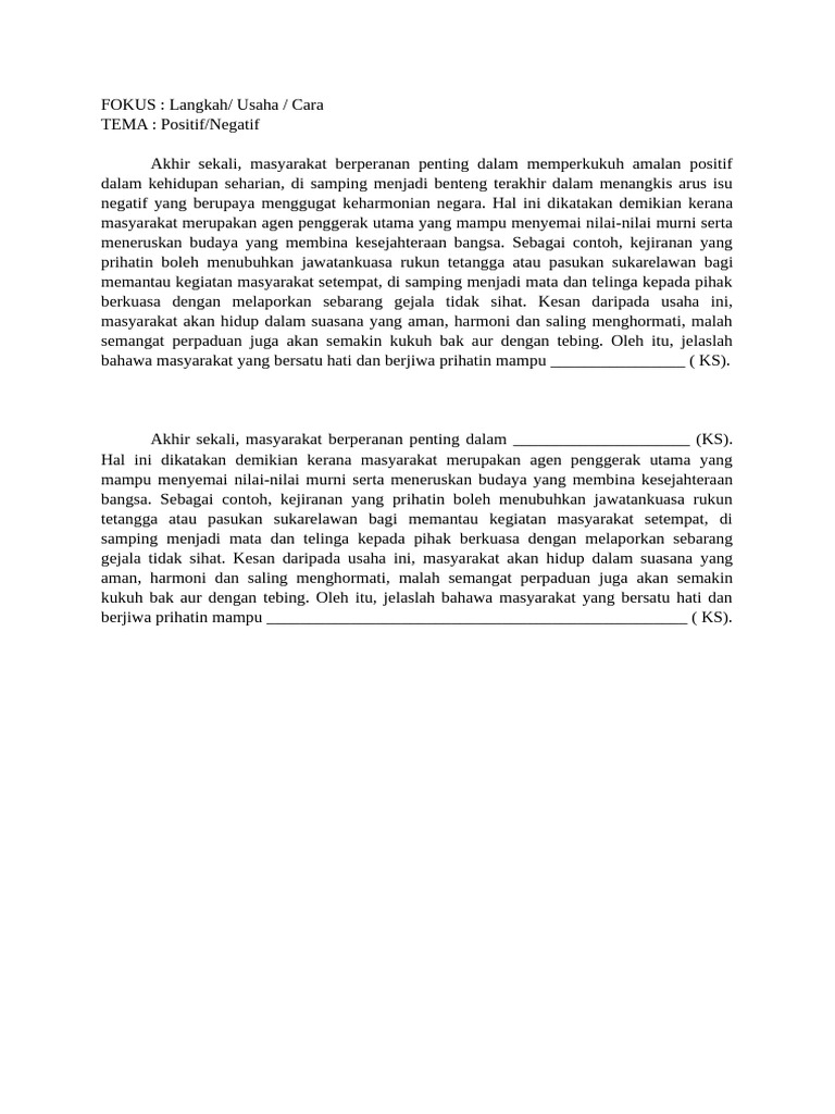 Peranan Masyarakat | PDF