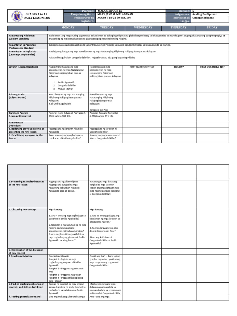 Dll_araling Panlipunan 6 q1_w8 (1) | PDF