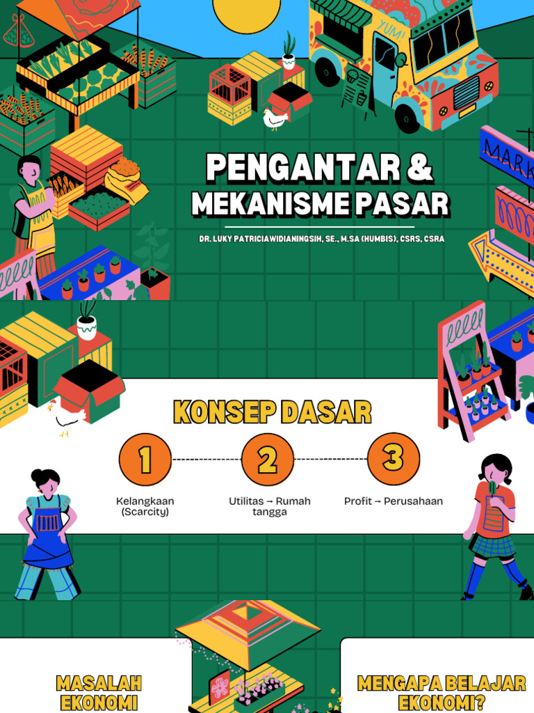 Mekanisme Pasar: Permintaan dan Penawaran | PDF